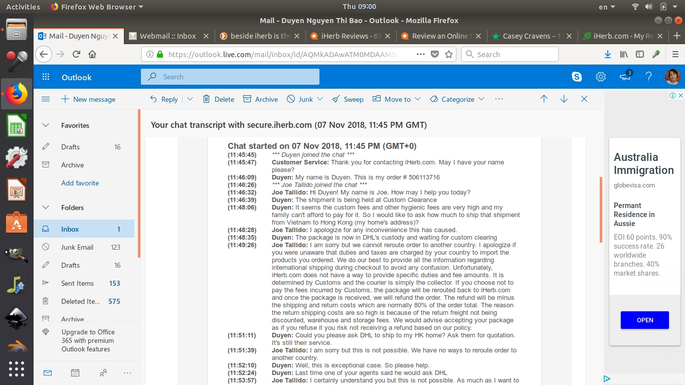 iHerb Reviews - 718 Reviews of Iherb.com | Sitejabber