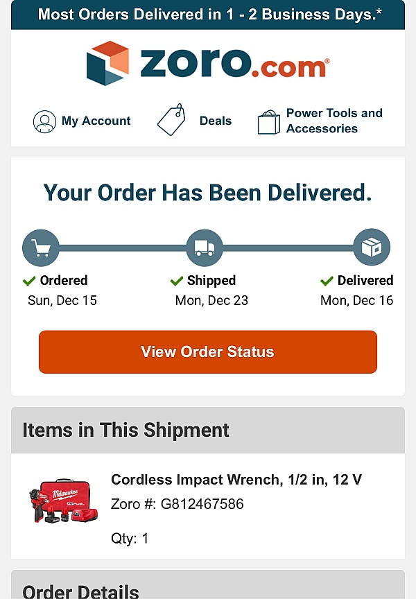 Zoro Reviews - 328 Reviews of zoro.com | Sitejabber