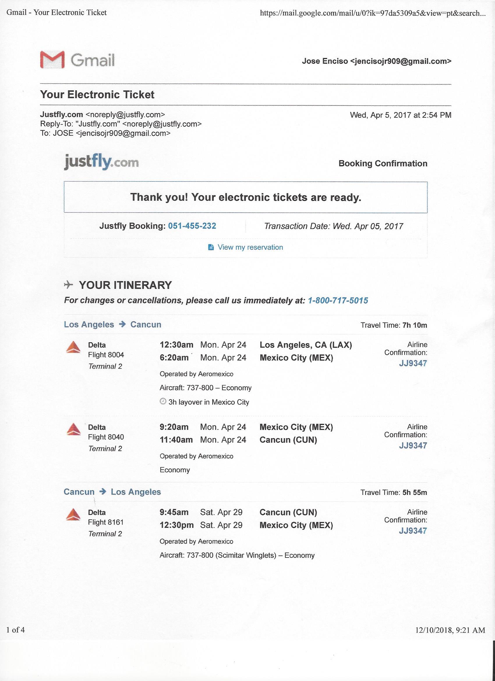 JustFly Reviews - 3,636 Reviews of Justfly.com | Sitejabber