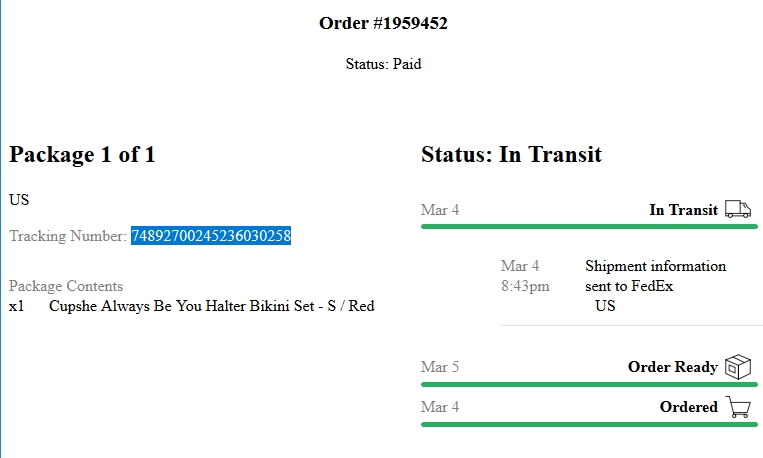 CupShe Reviews - 727 Reviews of Cupshe.com | Sitejabber