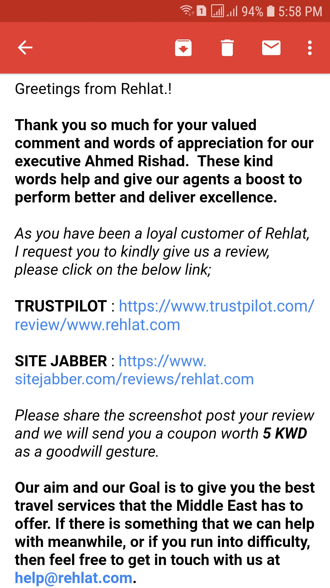 Rehlat Reviews - 252 Reviews of Rehlat.com | Sitejabber