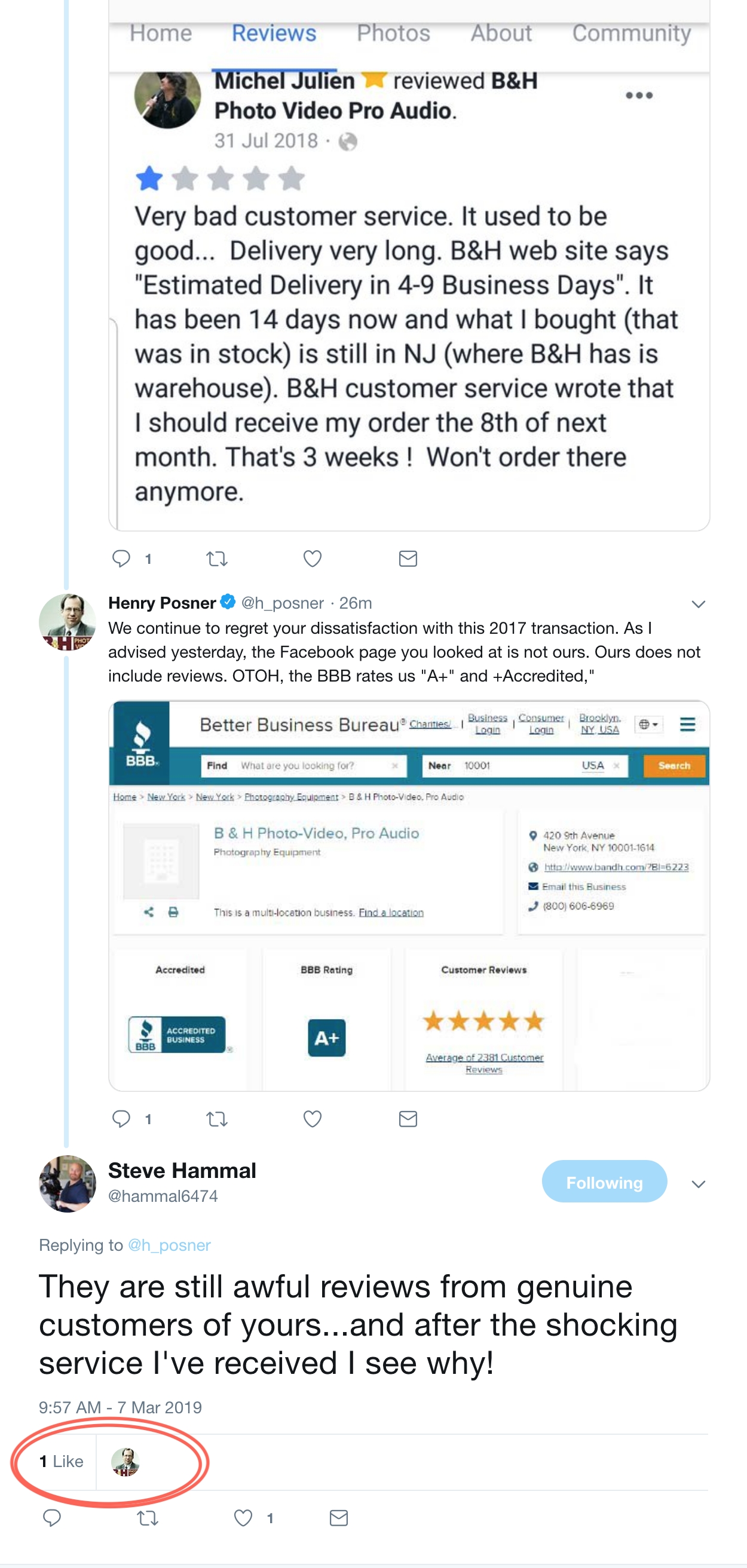 B&H Photo Video Reviews - 2,602 Reviews of Bhphotovideo.com | Sitejabber