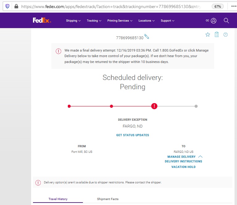 FedEx Reviews - 269 Reviews of Fedex.com | Sitejabber