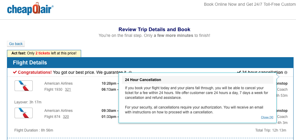 CheapOair Reviews - 35,575 Reviews of Cheapoair.com | Sitejabber