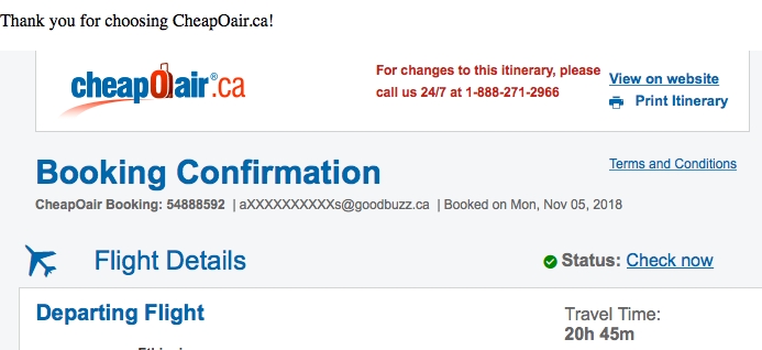 CheapOair Reviews - 35,575 Reviews of Cheapoair.com | Sitejabber