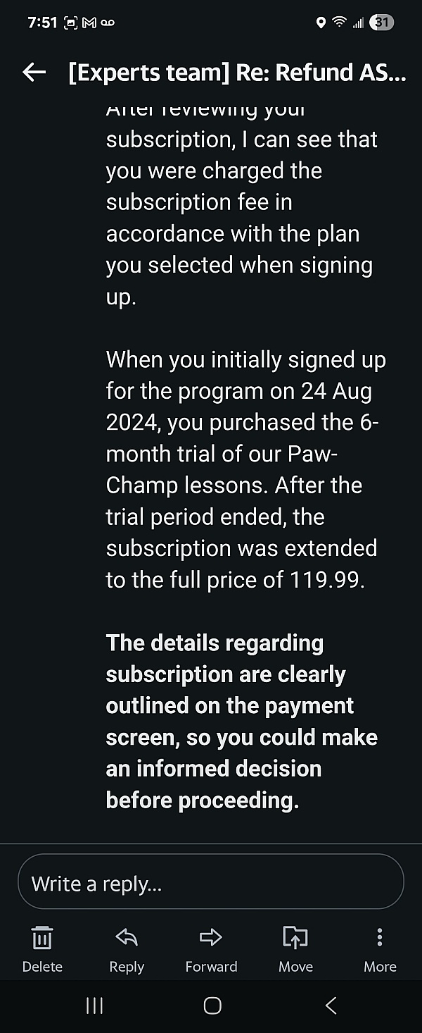 Paw-champ Reviews - Read 32 Customer Reviews of Paw-champ | Sitejabber