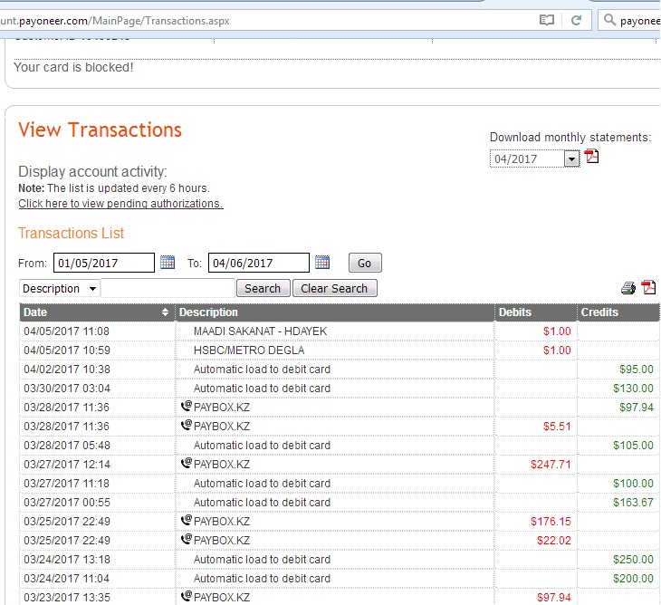Payoneer Reviews - 4,479 Reviews of Payoneer.com | Sitejabber