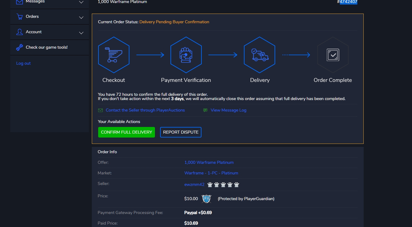 PlayerAuctions Reviews - 1,273 Reviews of Playerauctions.com | Sitejabber