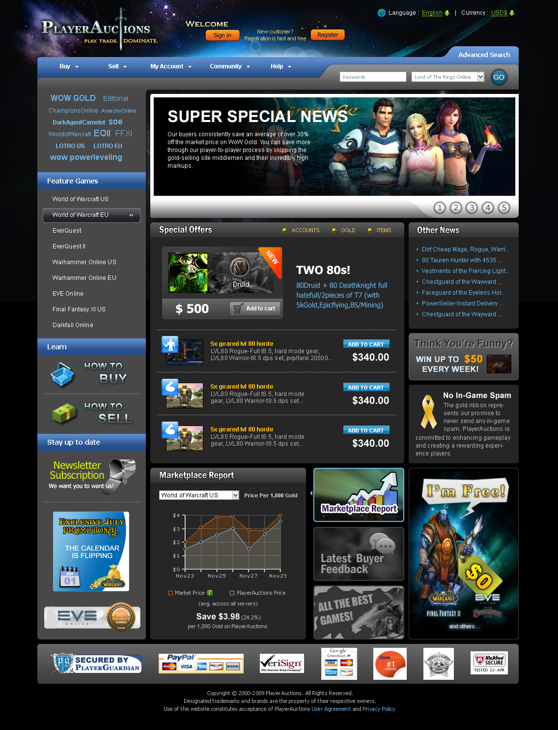 PlayerAuctions Reviews - 1,273 Reviews of Playerauctions.com | Sitejabber