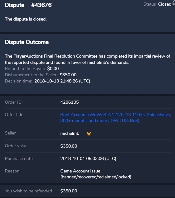 PlayerAuctions Reviews - 1,273 Reviews of Playerauctions.com | Sitejabber