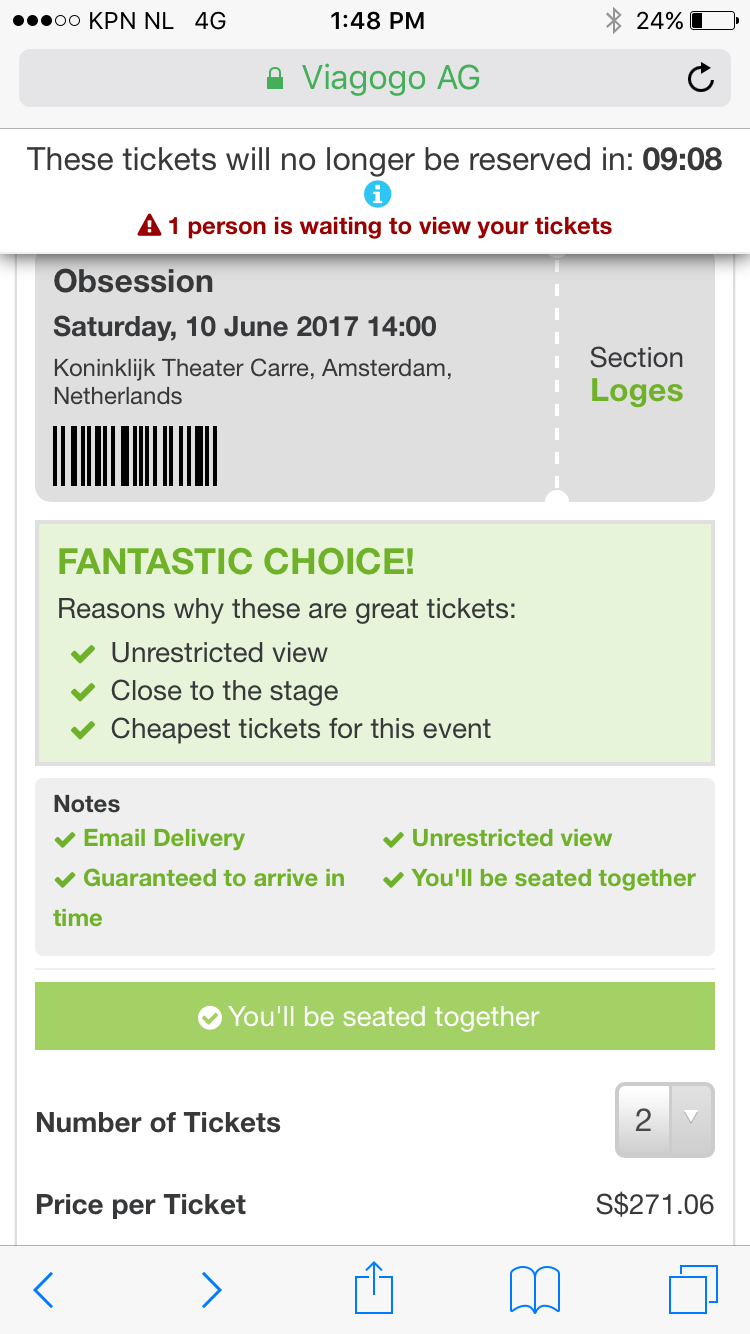 Viagogo.com Reviews - 1,570 Reviews of Viagogo.com | Sitejabber