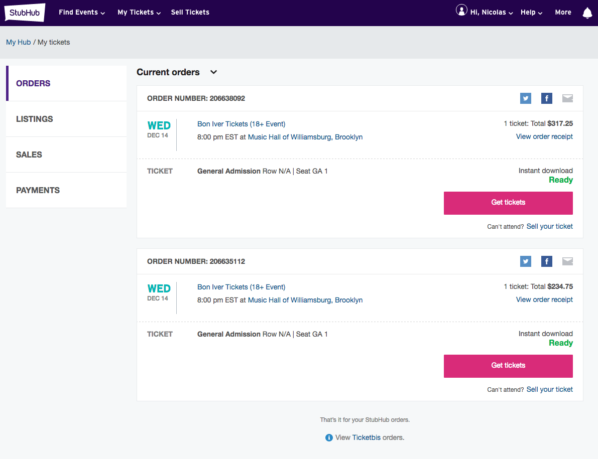 TickPick Reviews - 98 Reviews of Tickpick.com | Sitejabber