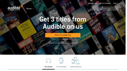 Audible Reviews - 354 Reviews of Audible.com | Sitejabber