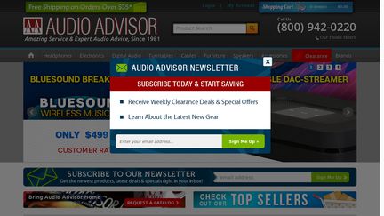 Audio Advisor Reviews - 2 Reviews of Audioadvisor.com | Sitejabber