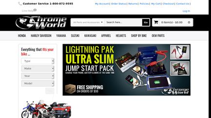 Chrome World Reviews - 2 Reviews of Chromeworld.com | Sitejabber