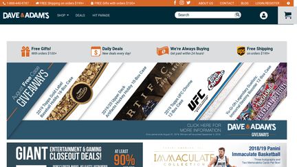 Dave & Adam's Card World Reviews - 1 Review of Dacardworld.com | Sitejabber