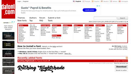 Dafont.com Reviews - 13 Reviews of Dafont.com | Sitejabber