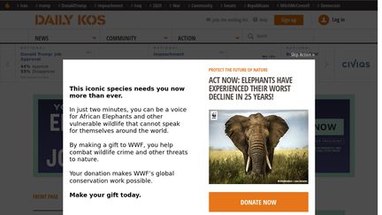 Daily Kos Reviews - 22 Reviews of Dailykos.com | Sitejabber