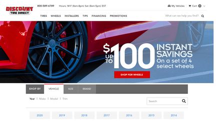 Discount Tire Direct Reviews - 1 Review of Discounttiredirect.com ...
