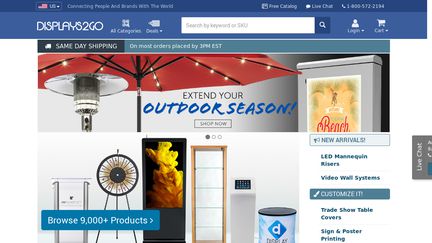 Displays2Go Reviews - 23 Reviews of Displays2go.com | Sitejabber