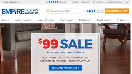 EmpireToday Reviews - 2,736 Reviews of Empiretoday.com | Sitejabber