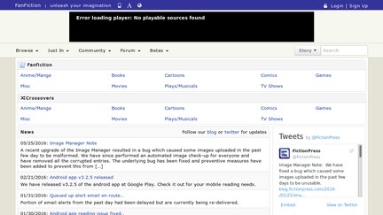 FanFiction.Net Reviews - 4 Reviews of Fanfiction.net | Sitejabber