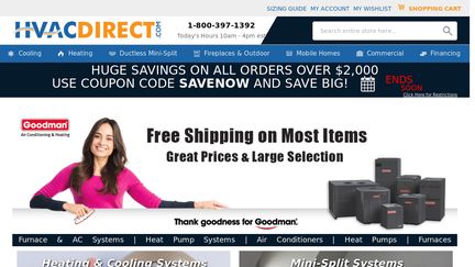 HVACDirect.com Reviews - 5,287 Reviews of Hvacdirect.com | Sitejabber