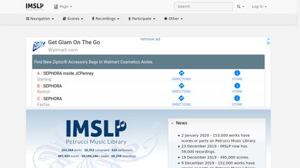 IMSLP Reviews - 2 Reviews of Imslp.org | Sitejabber