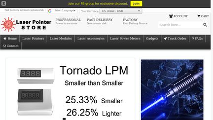 Laser Pointer Store Reviews - 2 Reviews of Laserpointerstore.com | Sitejabber