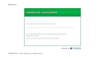 Menards Reviews - 25 Reviews of Menards.com | Sitejabber