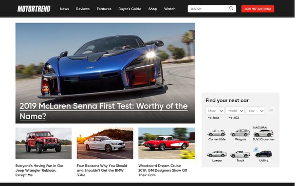Motor Trend Reviews - 25 Reviews of Motortrend.com | Sitejabber