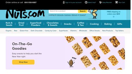 Nuts.com Reviews - 45 Reviews of Nuts.com | Sitejabber