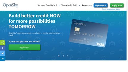 OpenSky Credit Card Reviews - 99 Reviews of Openskycc.com | Sitejabber