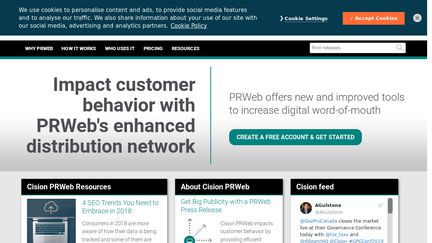 PRWeb Reviews - 11 Reviews of Prweb.com | Sitejabber