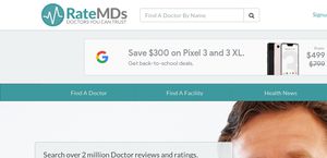 RateMDs Reviews - 65 Reviews of Ratemds.com | Sitejabber