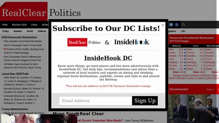 RealClearPolitics Reviews - 6 Reviews of Realclearpolitics.com | Sitejabber