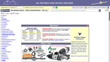 RockAuto Reviews - 167 Reviews of Rockauto.com | Sitejabber