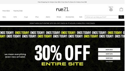 rue21 Reviews - 187 Reviews of Rue21.com | Sitejabber