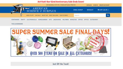 American science and Surplus Reviews - 3 Reviews of Sciplus.com ...