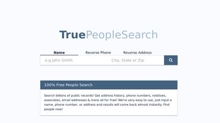 TruePeopleSearch Reviews - 1 Review of Truepeoplesearch.com | Sitejabber