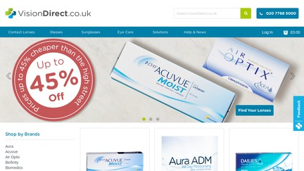 Vision Direct UK Reviews - 4 Reviews of Visiondirect.co.uk | Sitejabber