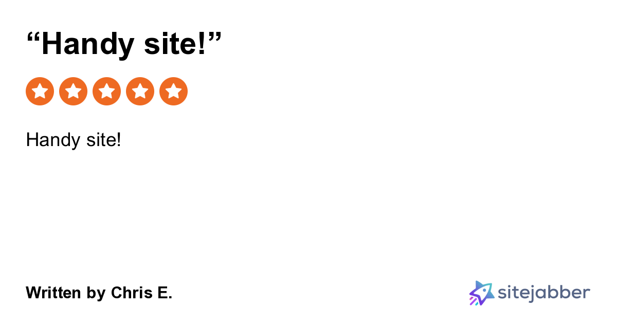 5-Star Review of DeployDepot: “Handy site!”