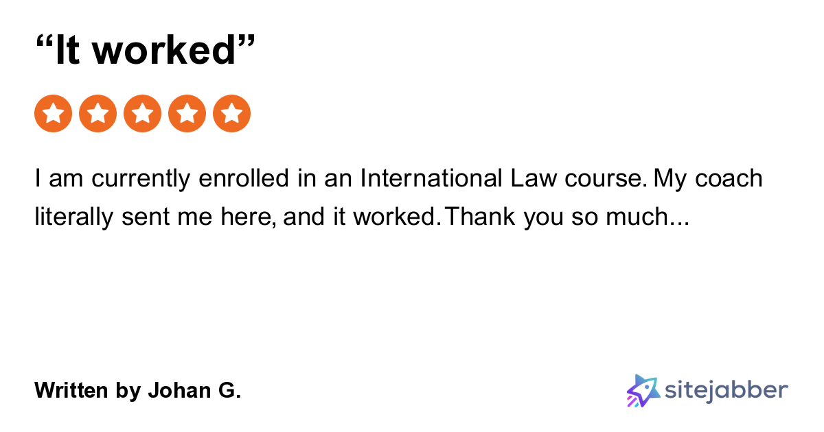 5-Star Review of Grades Fixer: “It worked”